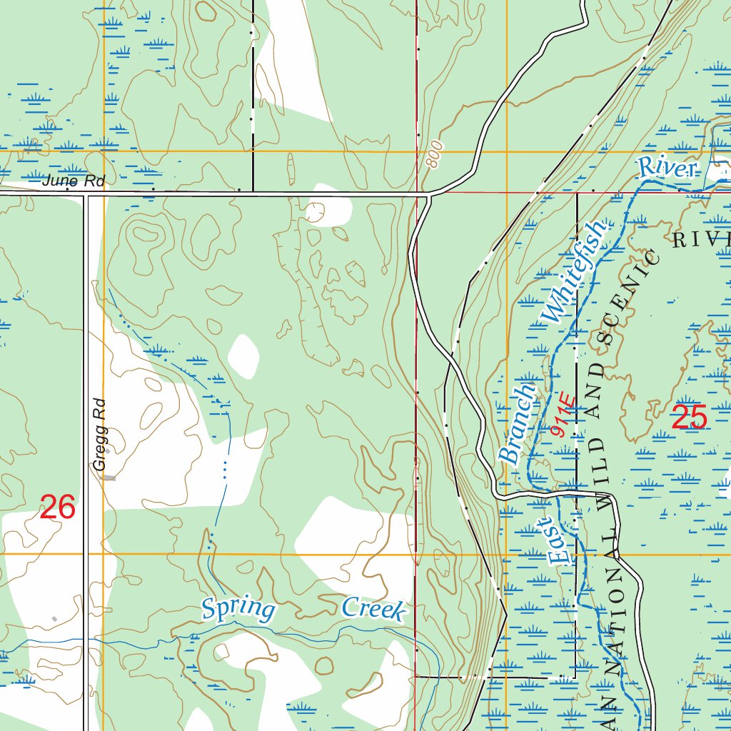 Trenary, MI FSTopo Map by US Forest Service - Topo | Avenza Maps