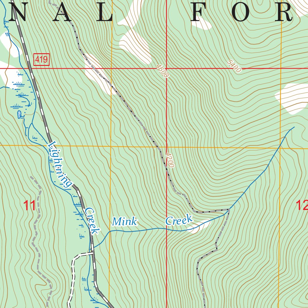 Trestle Peak, ID FSTopo Map by US Forest Service - Topo | Avenza Maps