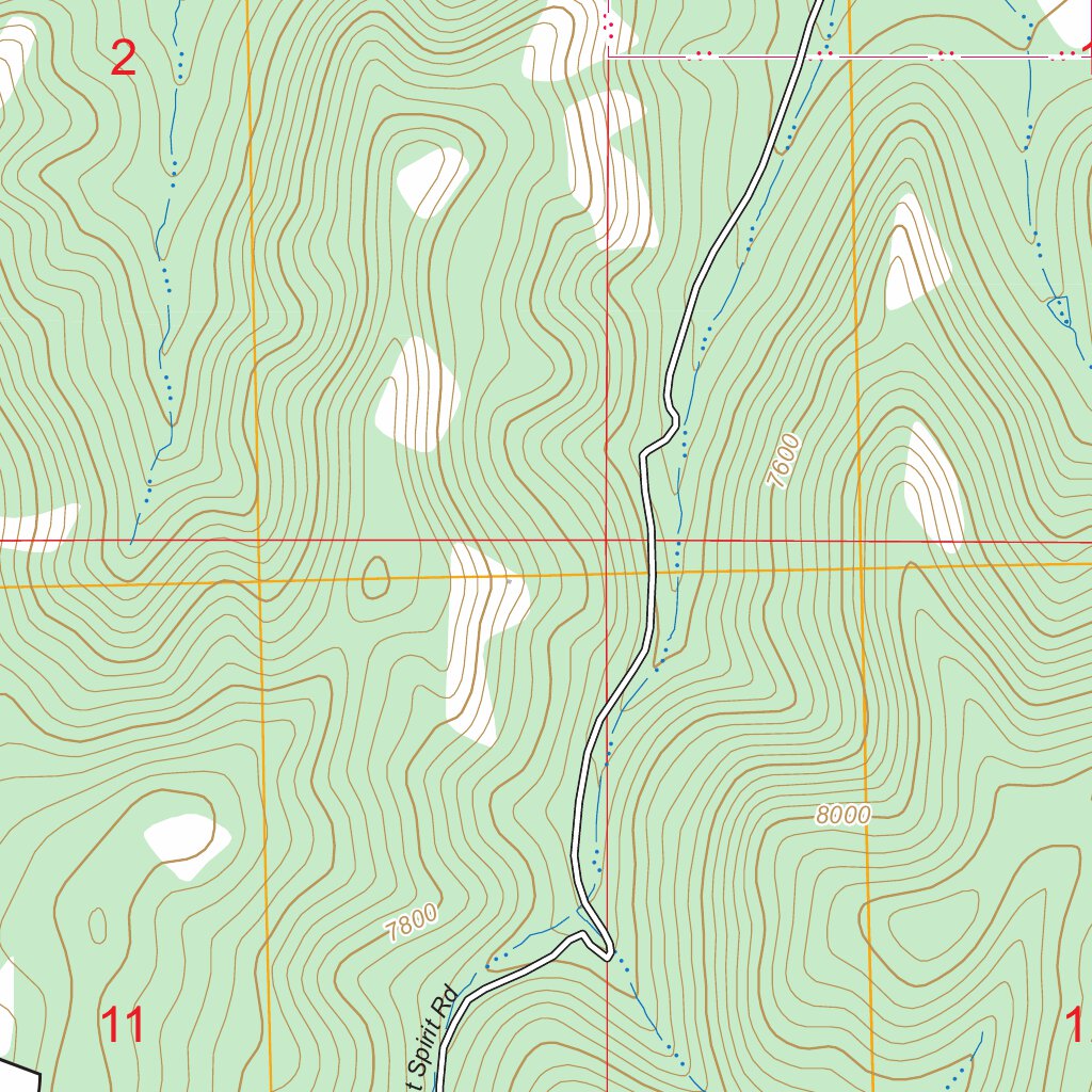 Trujillo, CO-NM FSTopo Map by US Forest Service - Topo | Avenza Maps