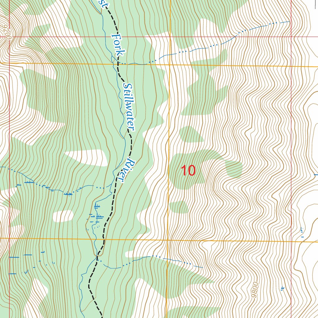 Tumble Mountain, MT FSTopo Map by US Forest Service - Topo | Avenza Maps