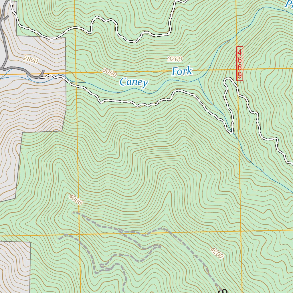 Tuckasegee, NC FSTopo Map by US Forest Service - Topo | Avenza Maps