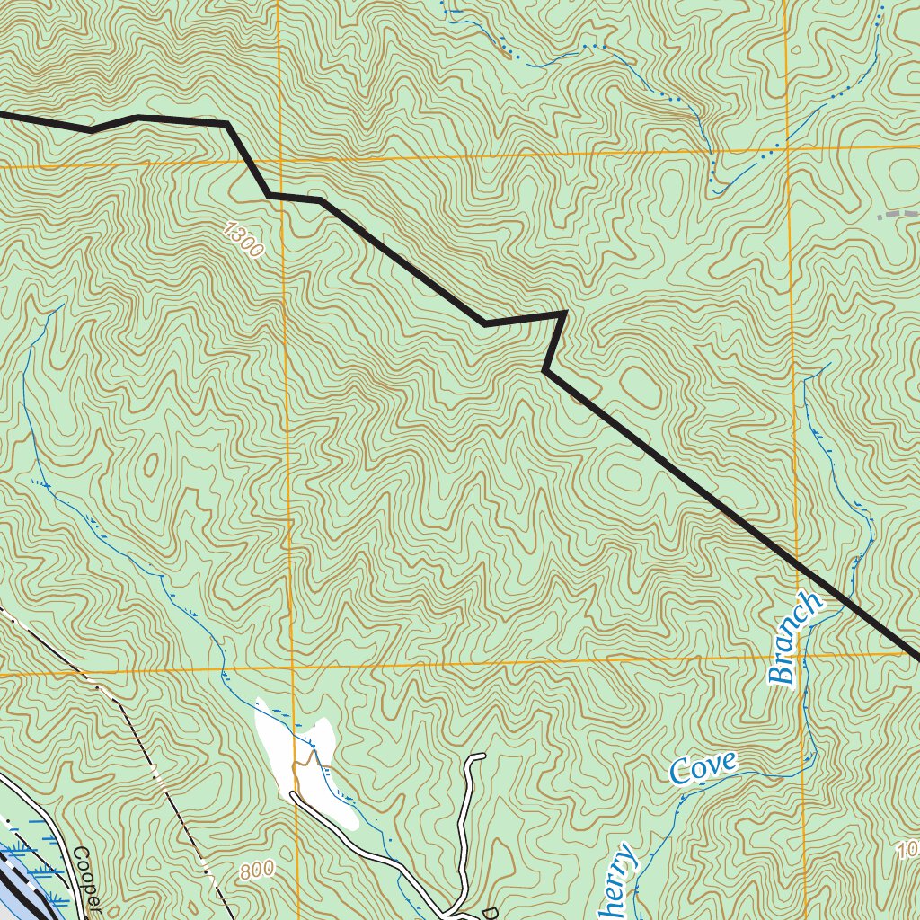 Tugaloo Lake, GA-SC FSTopo Map by US Forest Service - Topo | Avenza Maps