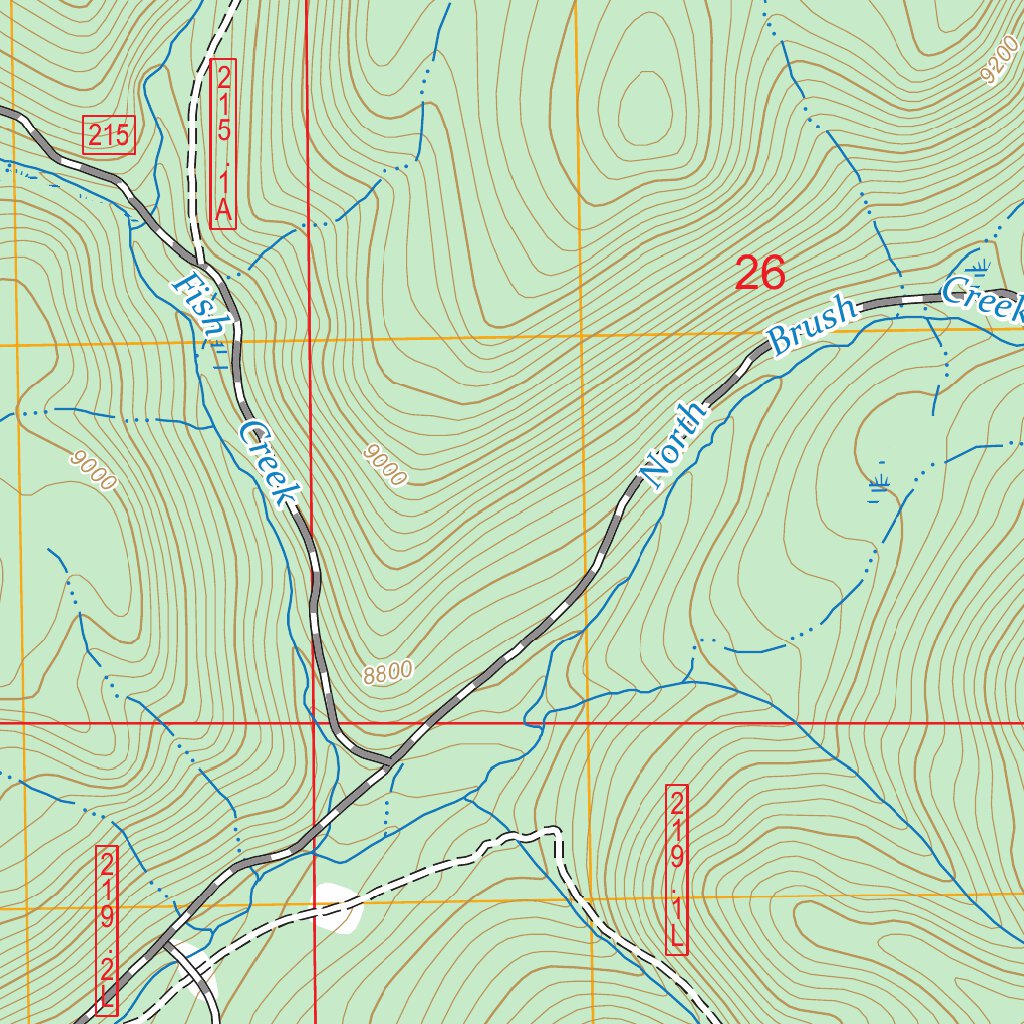 Turpin Reservoir, WY FSTopo Map by US Forest Service - Topo | Avenza Maps