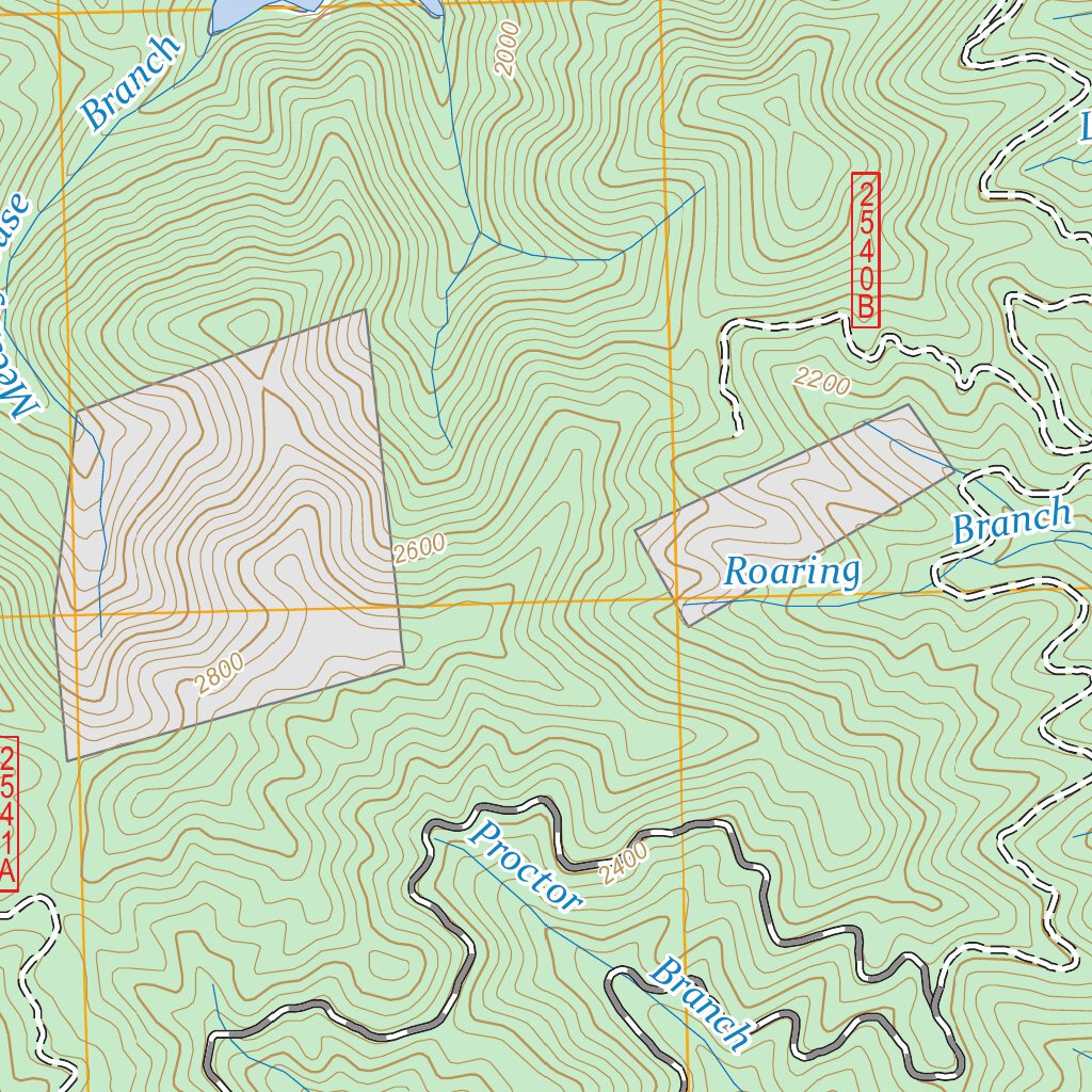 Tuskeegee, NC FSTopo Map by US Forest Service - Topo | Avenza Maps