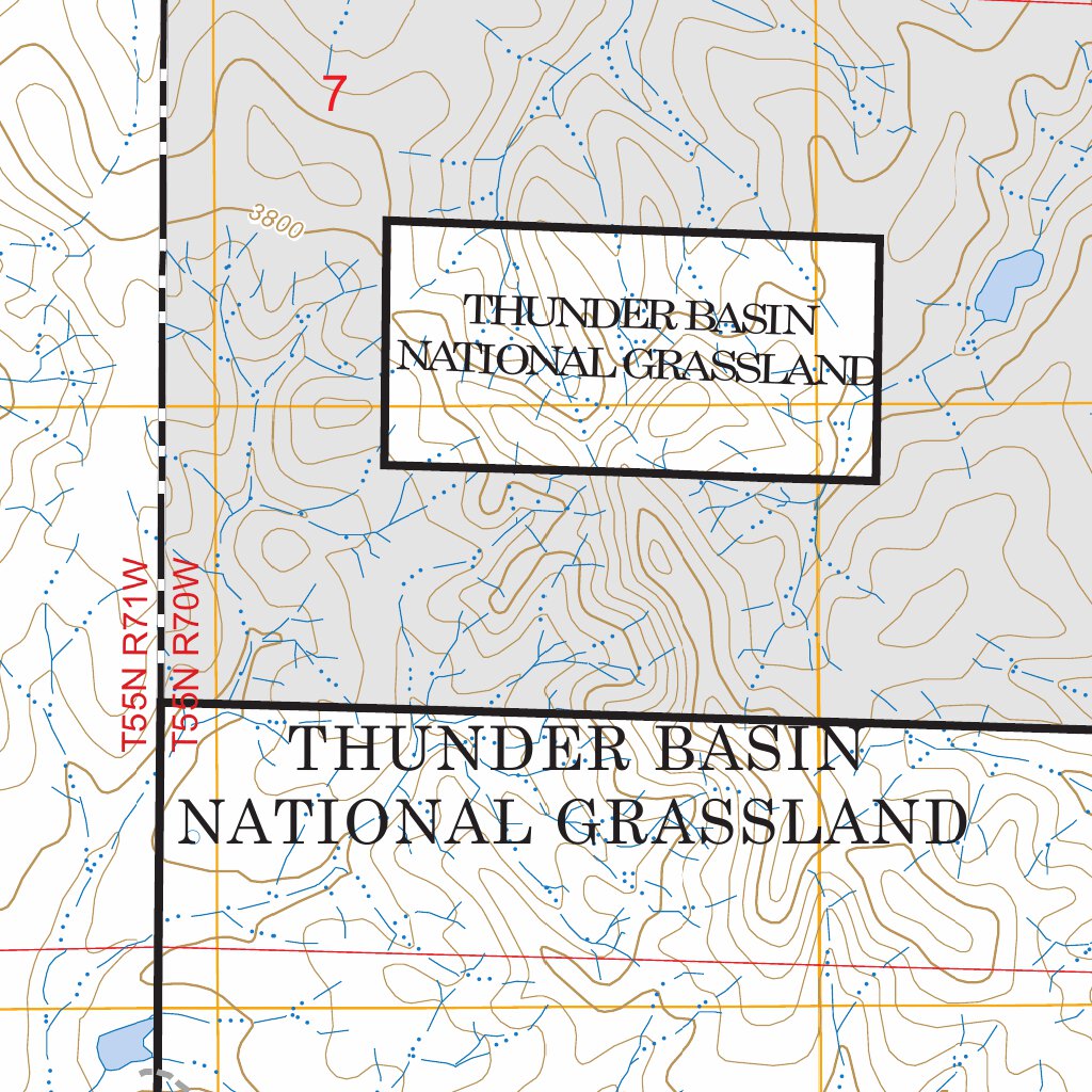 Tuttle Draw, WY FSTopo Map by US Forest Service - Topo | Avenza Maps