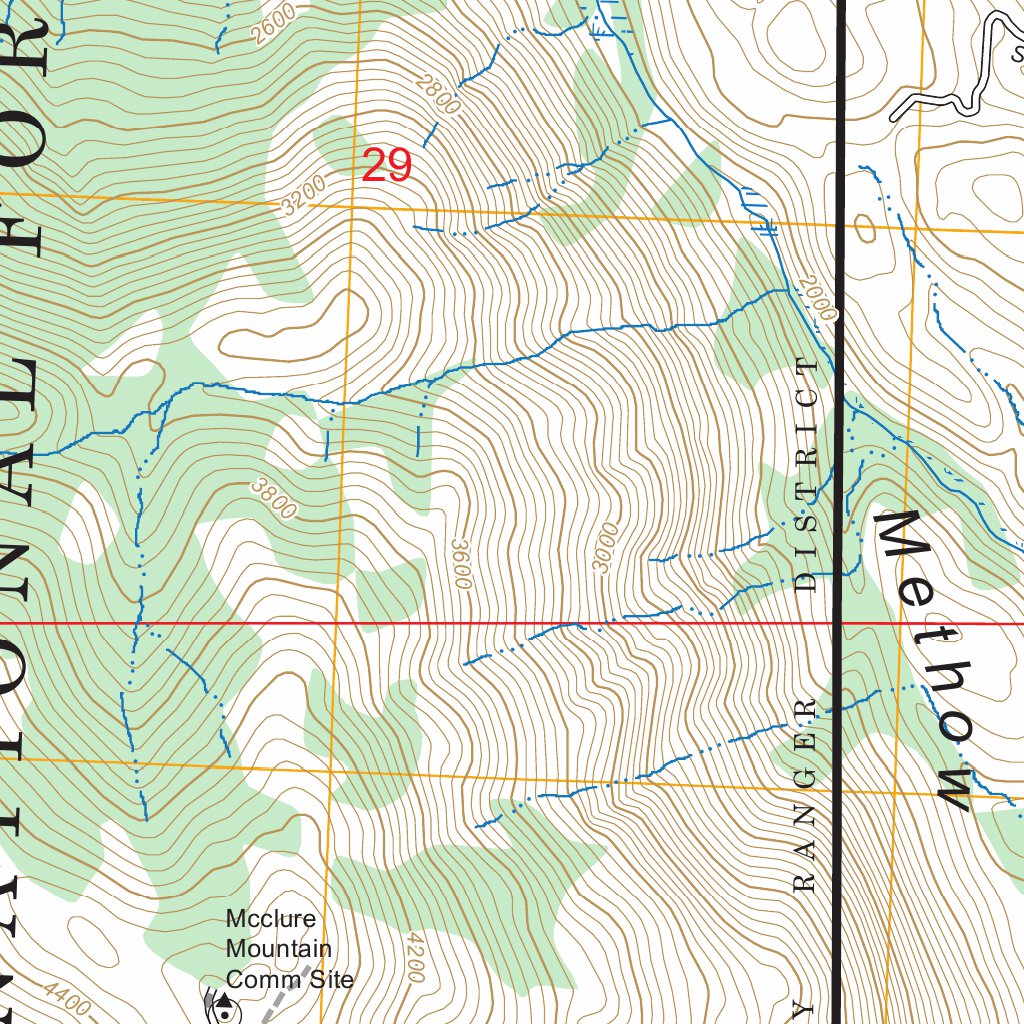 Twisp East, WA FSTopo Map by US Forest Service - Topo | Avenza Maps