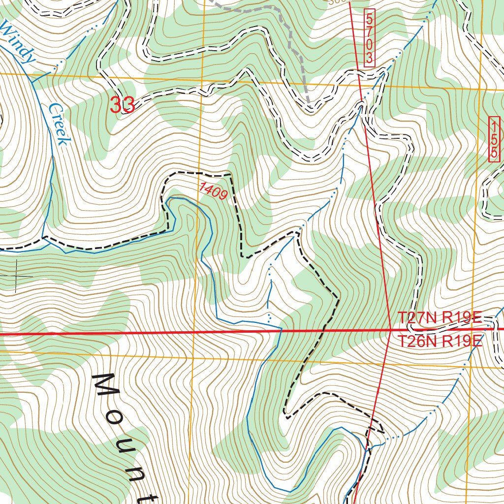 Tyee Mountain, WA FSTopo Map by US Forest Service - Topo | Avenza Maps