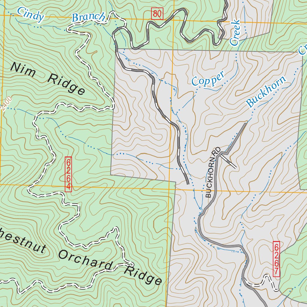 Unaka, NC-TN FSTopo Map by US Forest Service - Topo | Avenza Maps