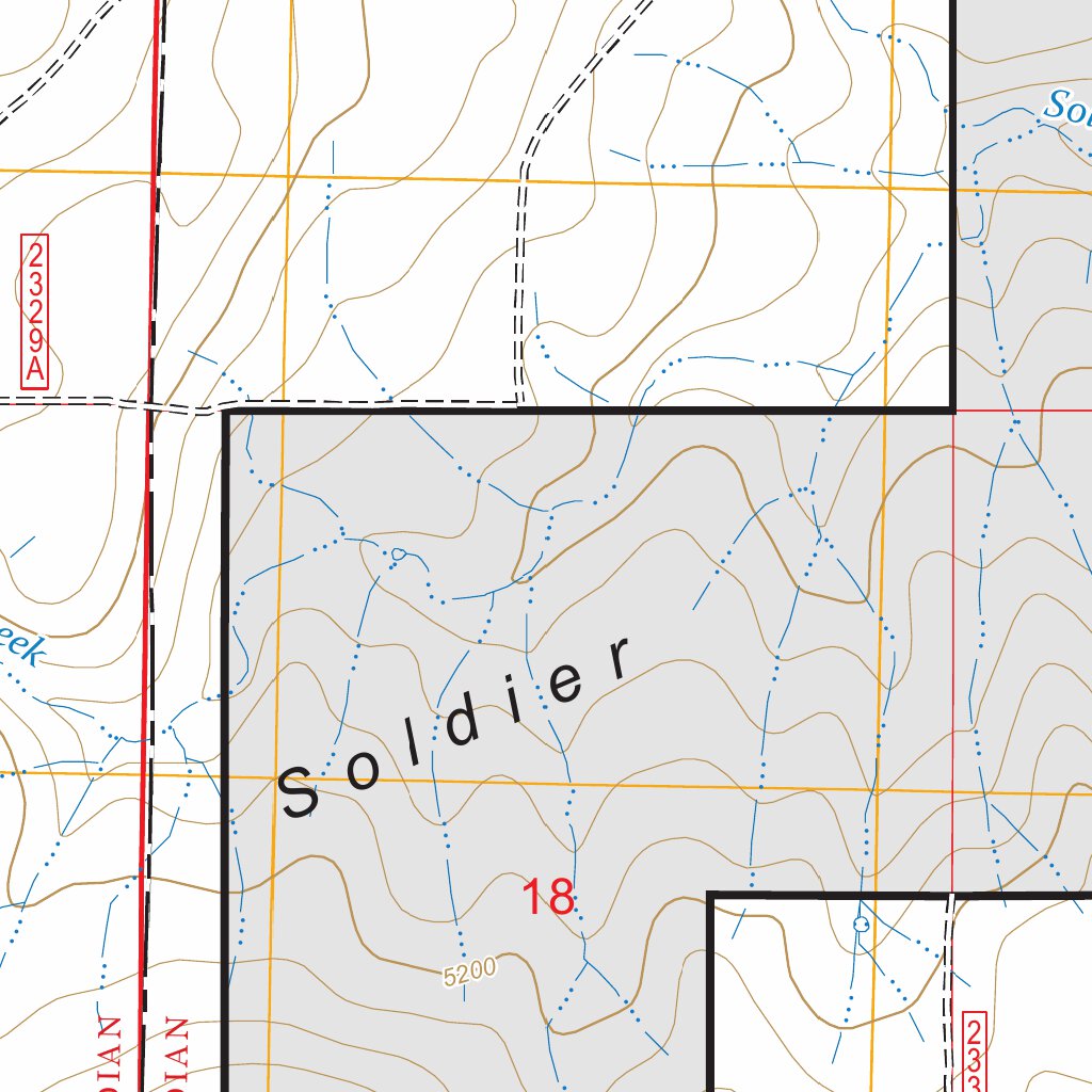 Utleyville, CO FSTopo Map by US Forest Service - Topo | Avenza Maps