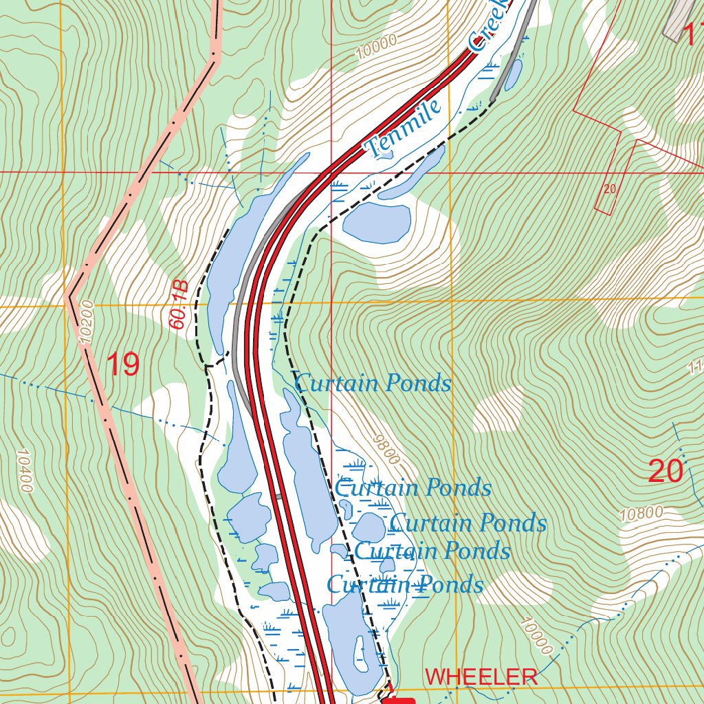 Vail Pass, CO FSTopo Map by US Forest Service - Topo | Avenza Maps