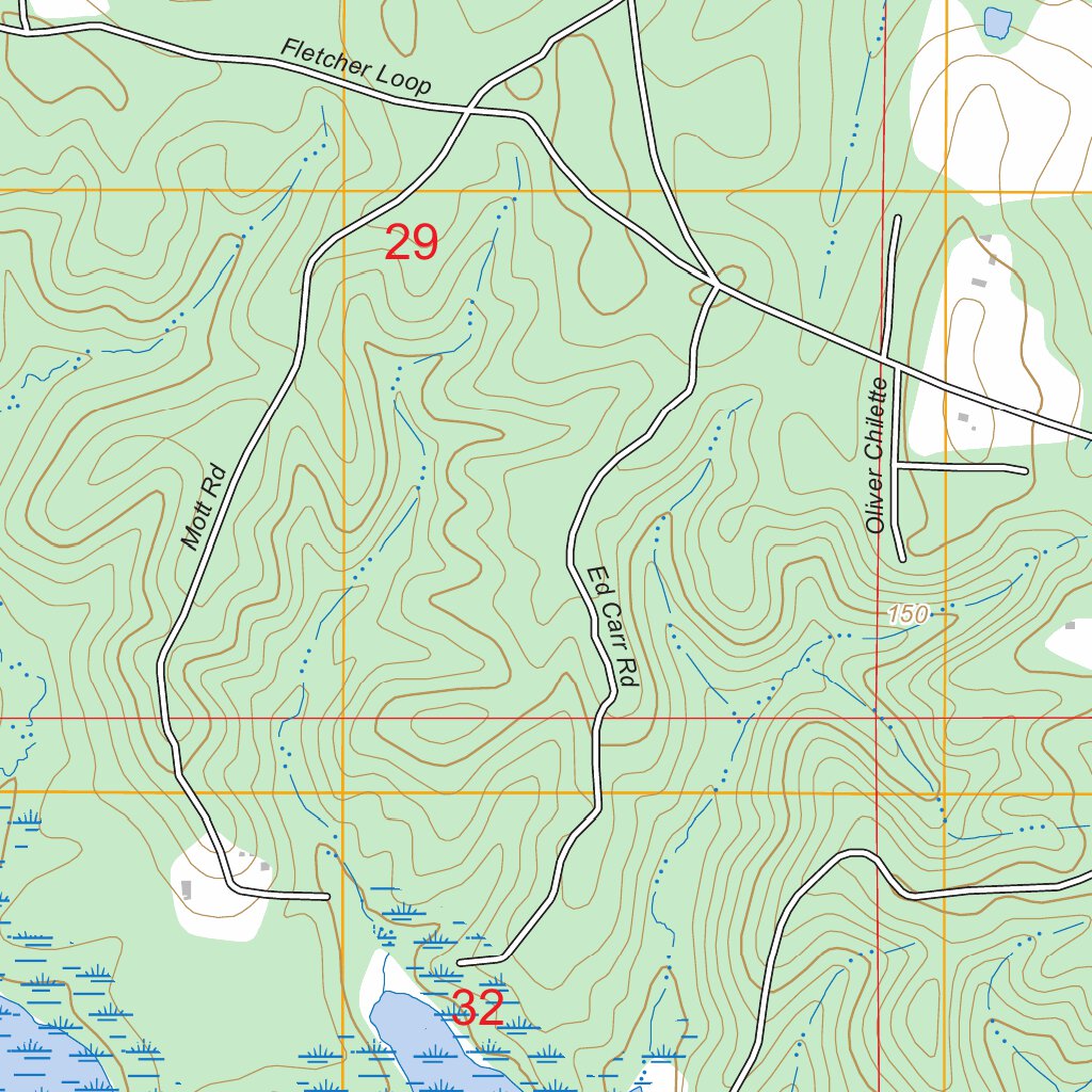 Verda, LA FSTopo Map by US Forest Service - Topo | Avenza Maps