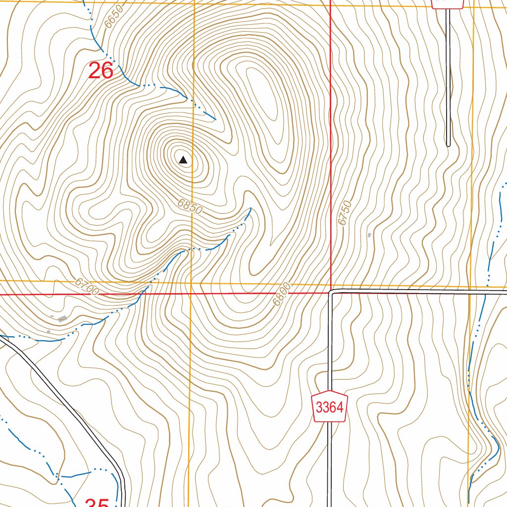 Vernon, AZ FSTopo Map by US Forest Service - Topo | Avenza Maps