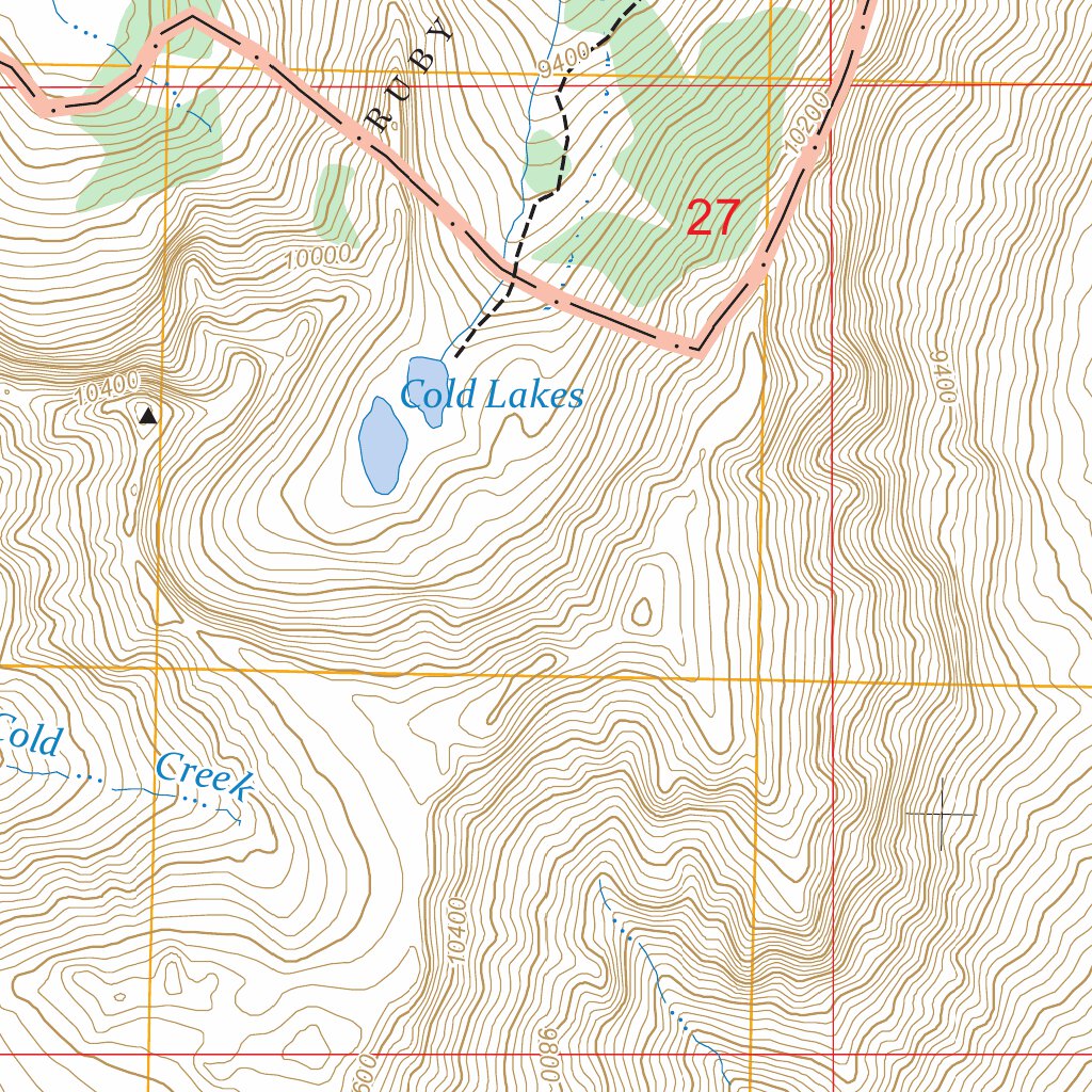 Verdi Peak, NV FSTopo Map by US Forest Service - Topo | Avenza Maps
