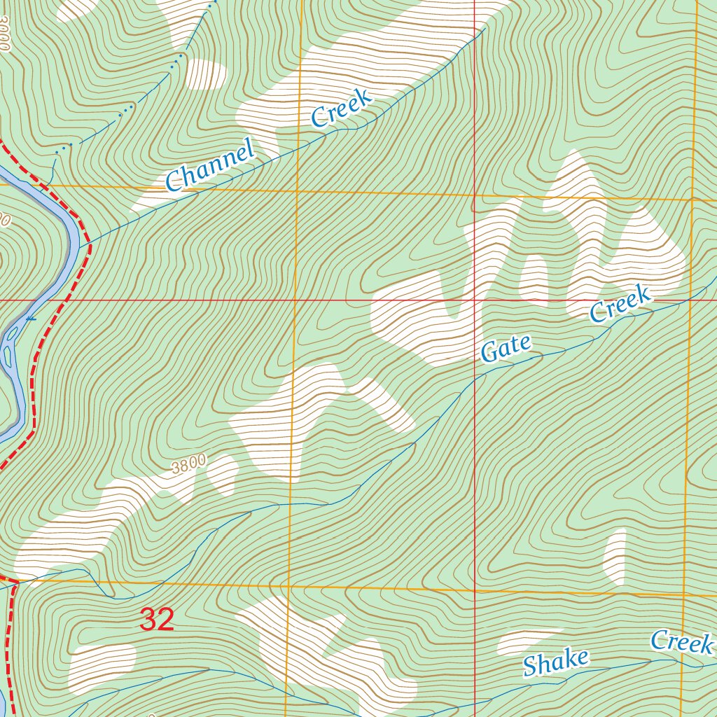 Vermilion Peak, ID FSTopo Map by US Forest Service - Topo | Avenza Maps