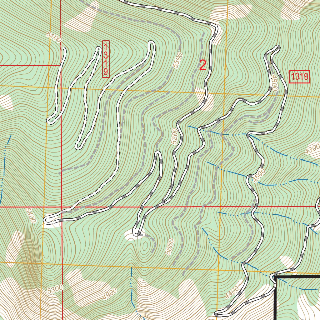 Victor, MT FSTopo Map by US Forest Service - Topo | Avenza Maps