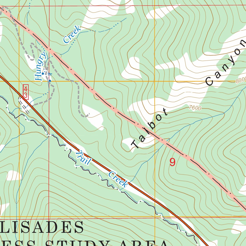 Victor, ID-WY FSTopo Map by US Forest Service - Topo | Avenza Maps