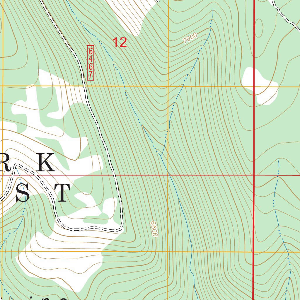 Volcano Butte, MT FSTopo Map by US Forest Service - Topo | Avenza Maps
