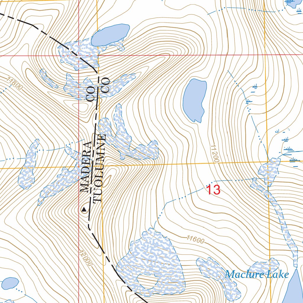 Vogelsang Peak, CA FSTopo Map by US Forest Service - Topo | Avenza Maps