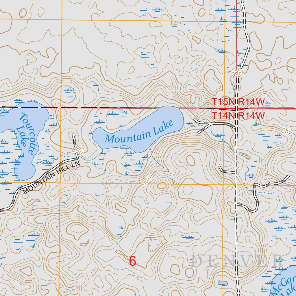 Walkerville East, MI FSTopo Map by US Forest Service - Topo | Avenza Maps