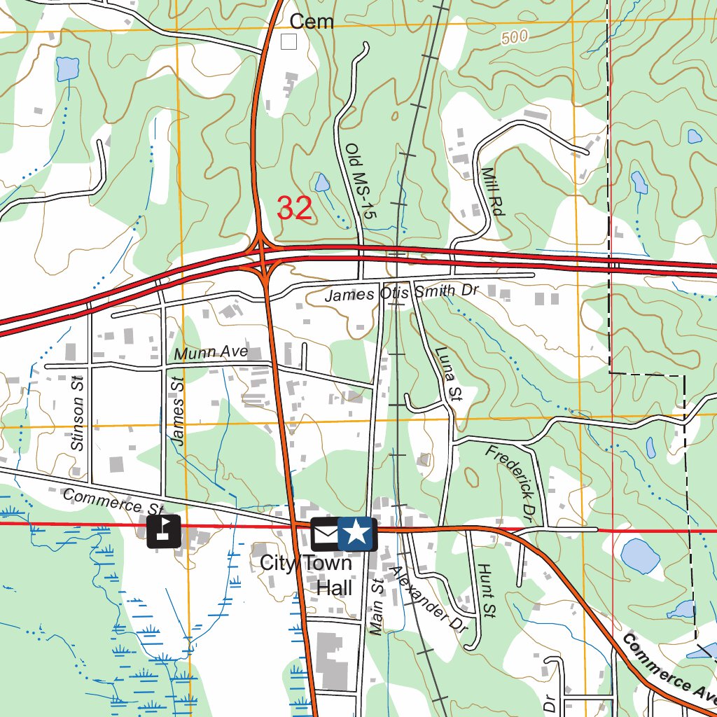 Walnut, MS-TN FSTopo Map by US Forest Service - Topo | Avenza Maps