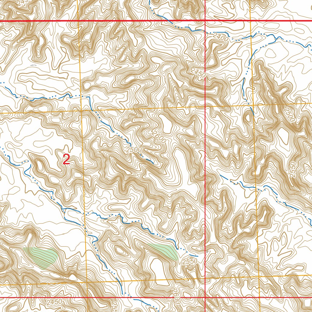 Wanblee NW, SD FSTopo Map by US Forest Service - Topo | Avenza Maps