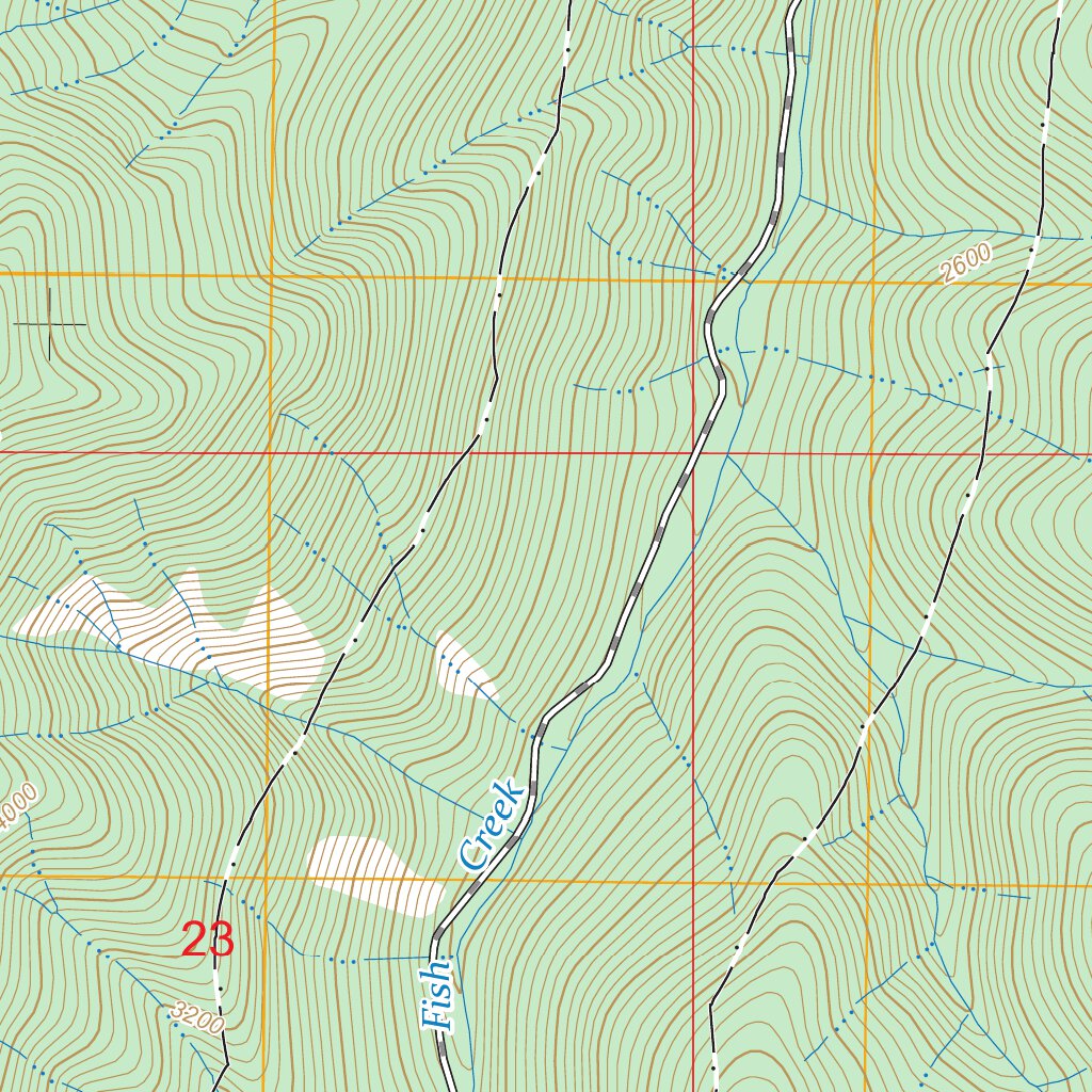 Wanderers Peak, OR FSTopo Map by US Forest Service - Topo | Avenza Maps