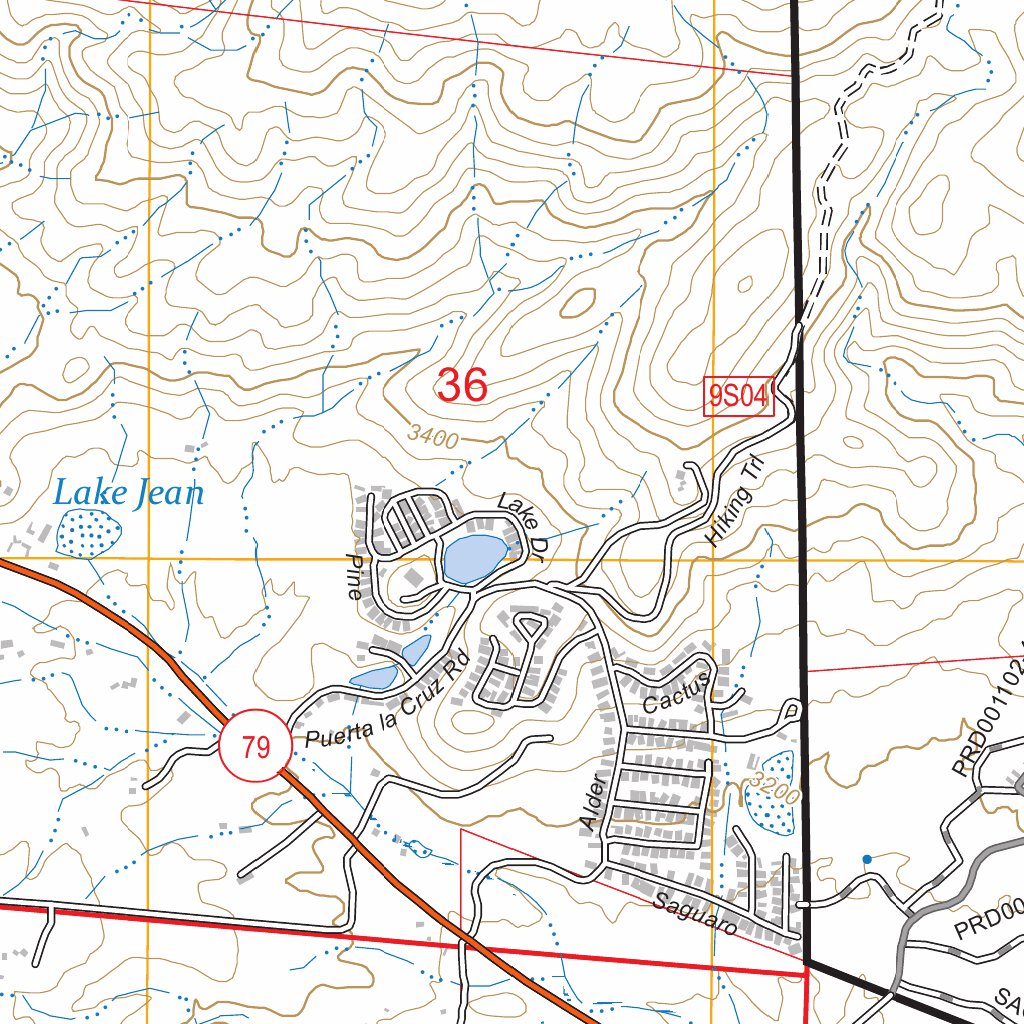 Warner Springs, CA FSTopo Map by US Forest Service - Topo | Avenza Maps