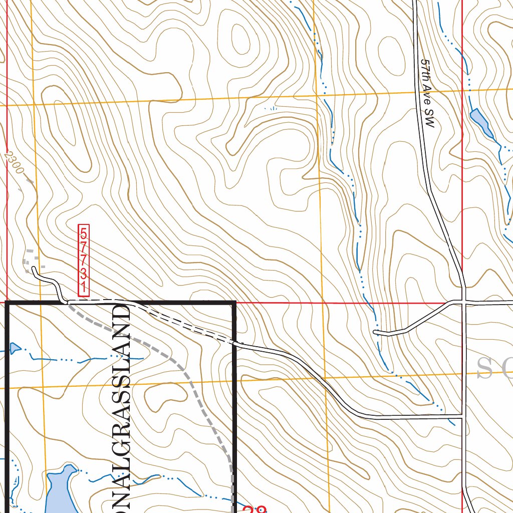 Watauga, SD-ND FSTopo Map by US Forest Service - Topo | Avenza Maps