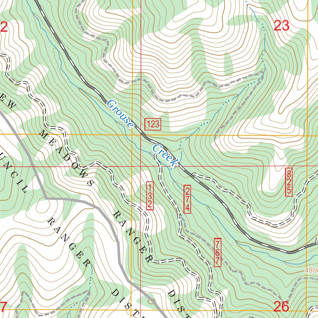 Weasel Gulch, ID FSTopo Map by US Forest Service - Topo | Avenza Maps