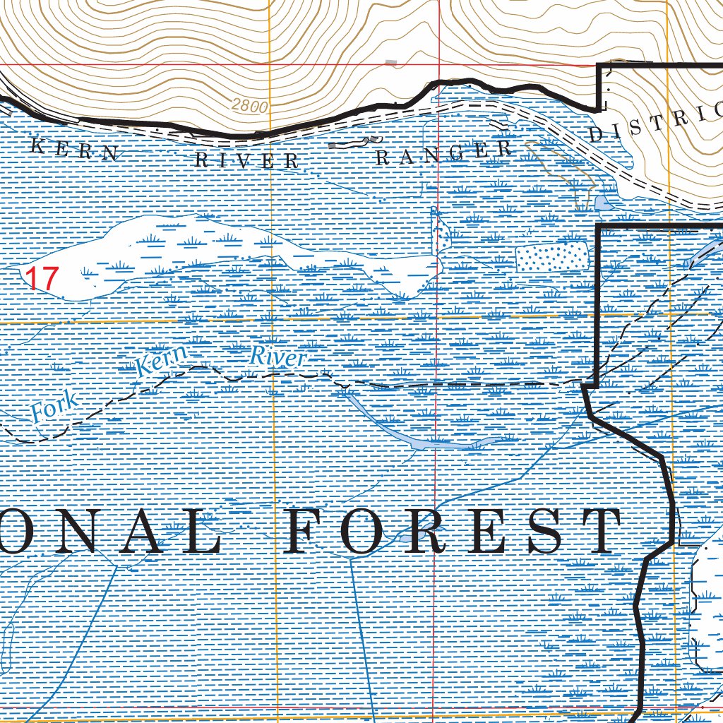Weldon, CA FSTopo Map by US Forest Service - Topo | Avenza Maps