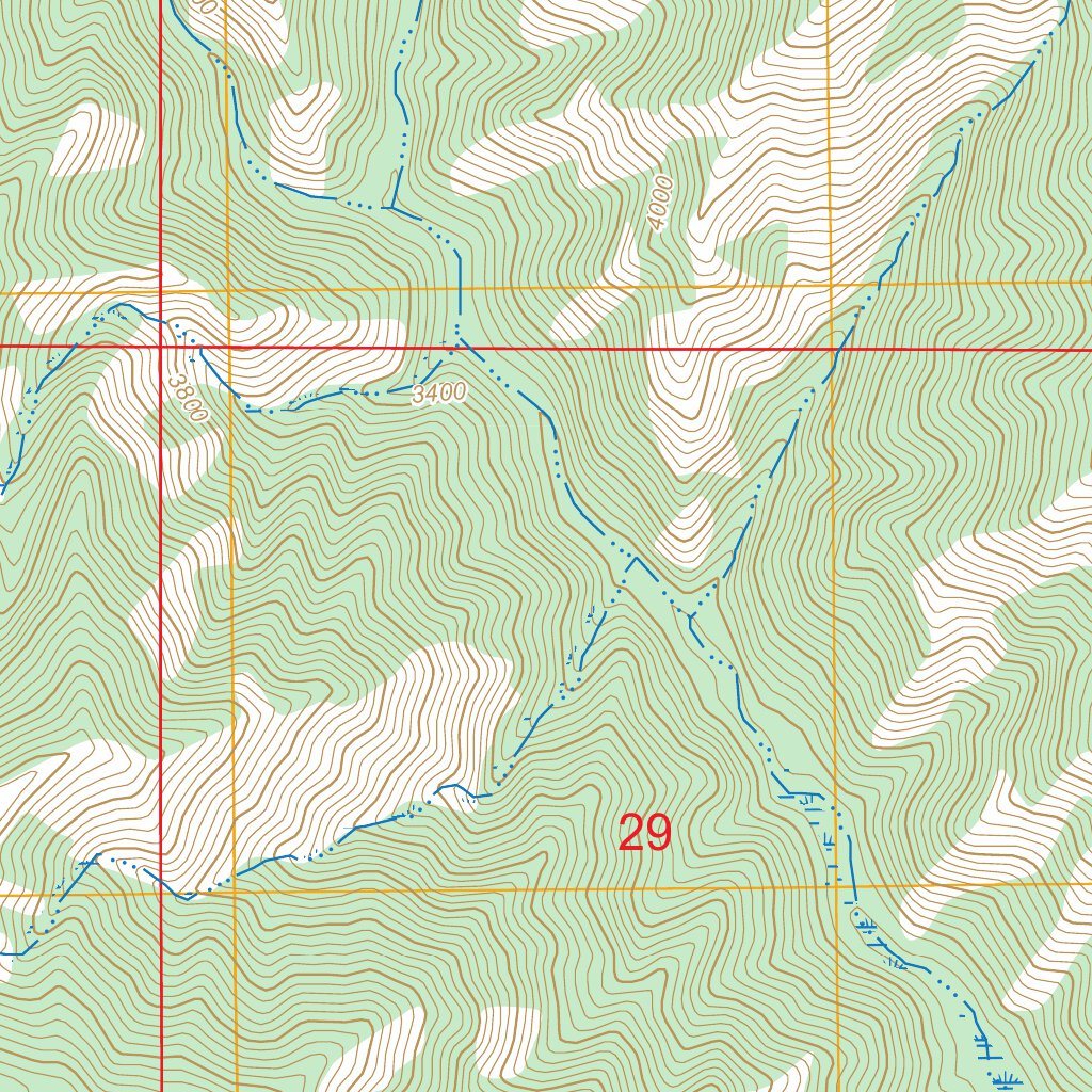 Wenaha Forks, OR-WA FSTopo Map by US Forest Service - Topo | Avenza Maps