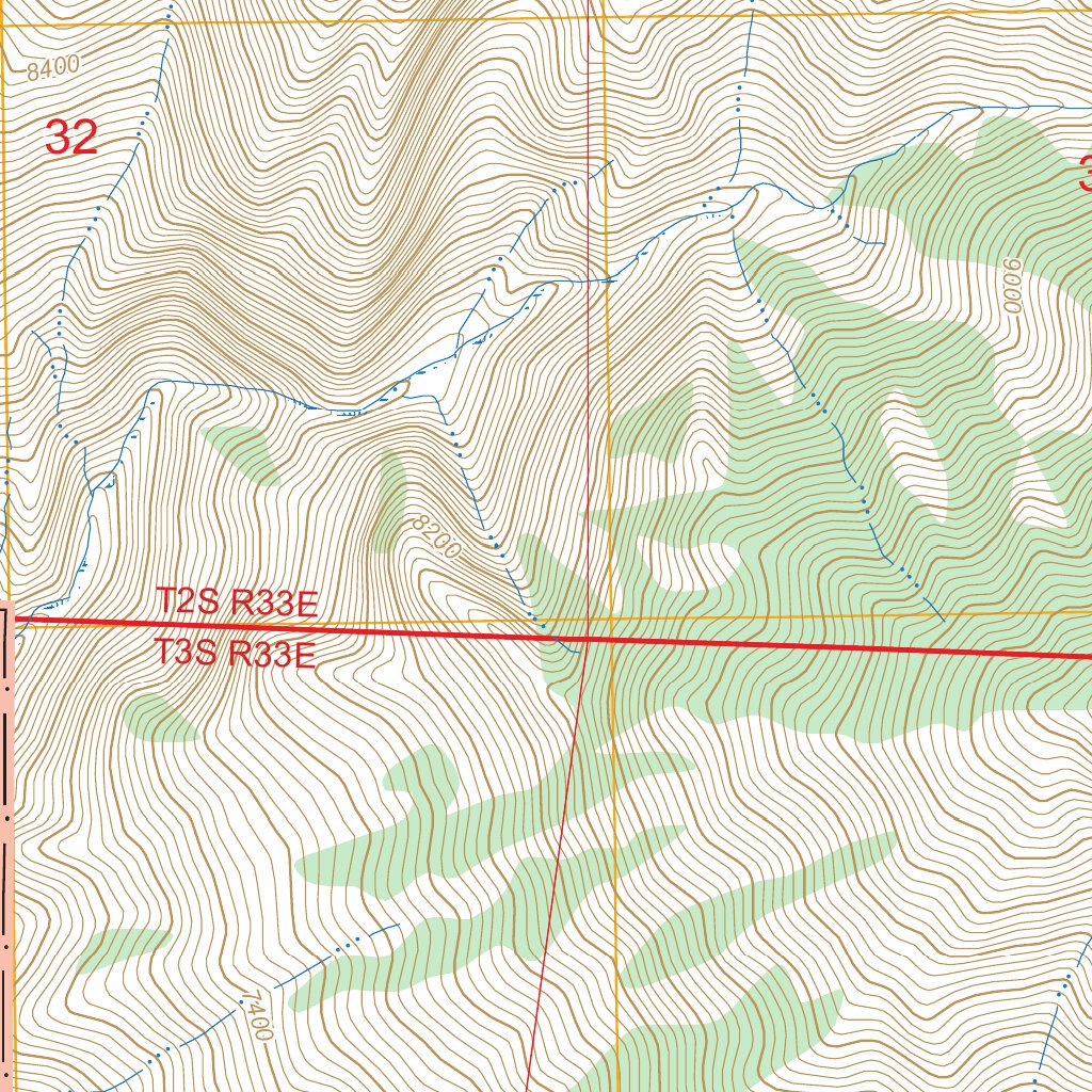 White Mountain Peak, CA FSTopo Map by US Forest Service - Topo | Avenza ...