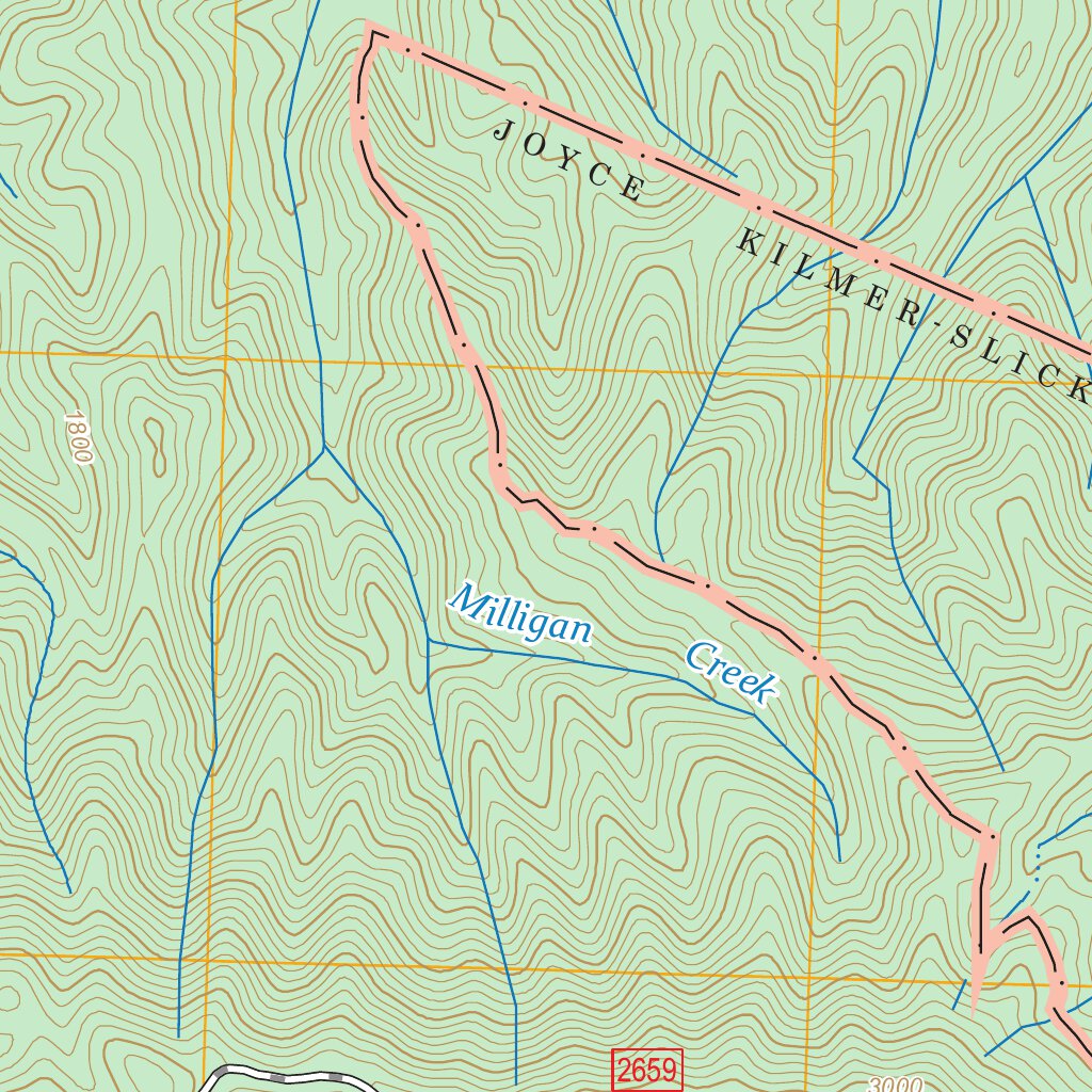 Whiteoak Flats, TN-NC FSTopo Map by US Forest Service - Topo | Avenza Maps