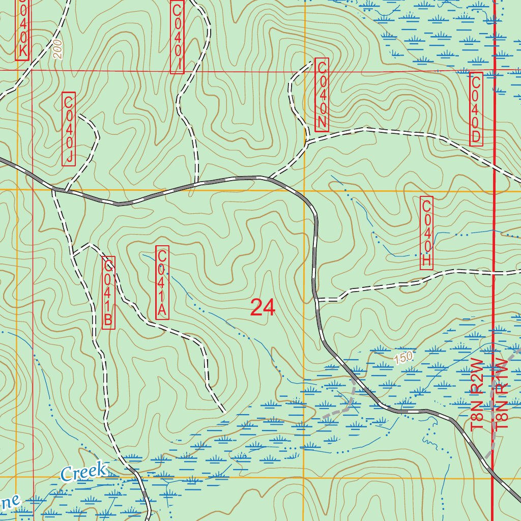 Williana, LA FSTopo Map by US Forest Service - Topo | Avenza Maps