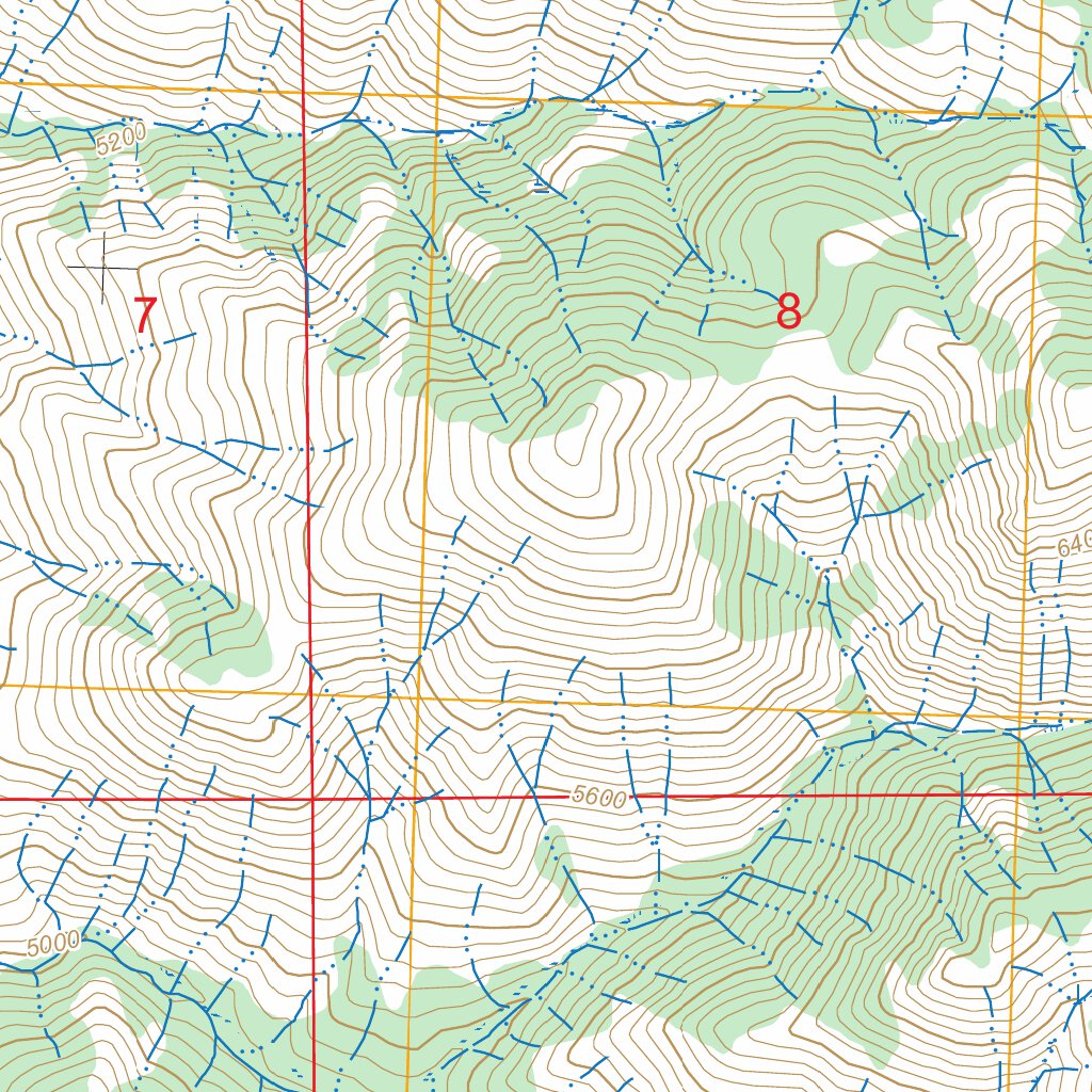 Willow Ranch, CA-OR FSTopo Map by US Forest Service - Topo | Avenza Maps