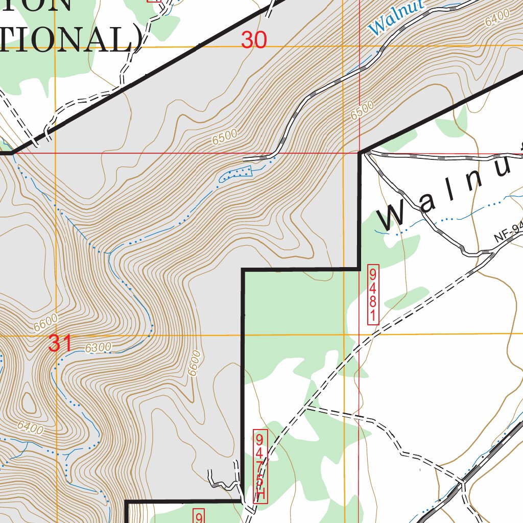 Winona, AZ FSTopo Map by US Forest Service - Topo | Avenza Maps