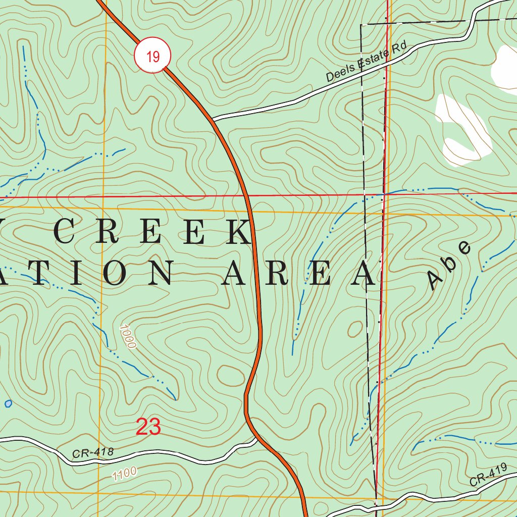 Winona, MO FSTopo Map by US Forest Service - Topo | Avenza Maps