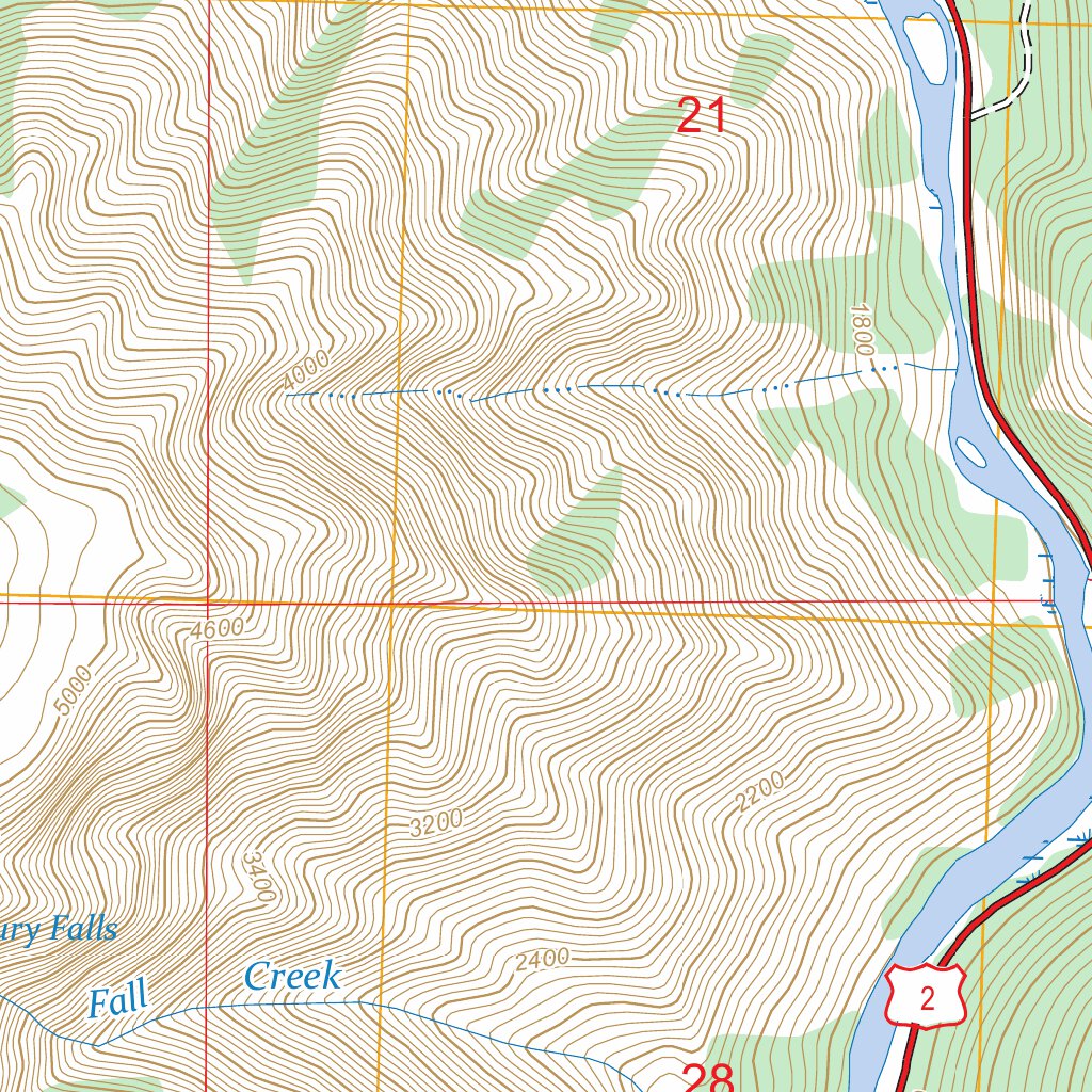 Winton, WA FSTopo Map by US Forest Service - Topo | Avenza Maps