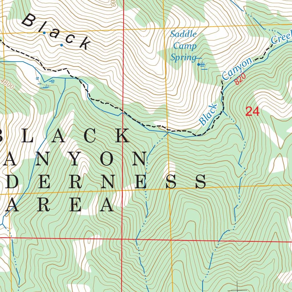 Wolf Mountain, OR FSTopo Map by US Forest Service - Topo | Avenza Maps