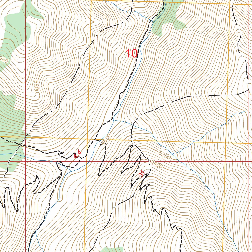 Wood Hump, ID FSTopo Map by US Forest Service - Topo | Avenza Maps