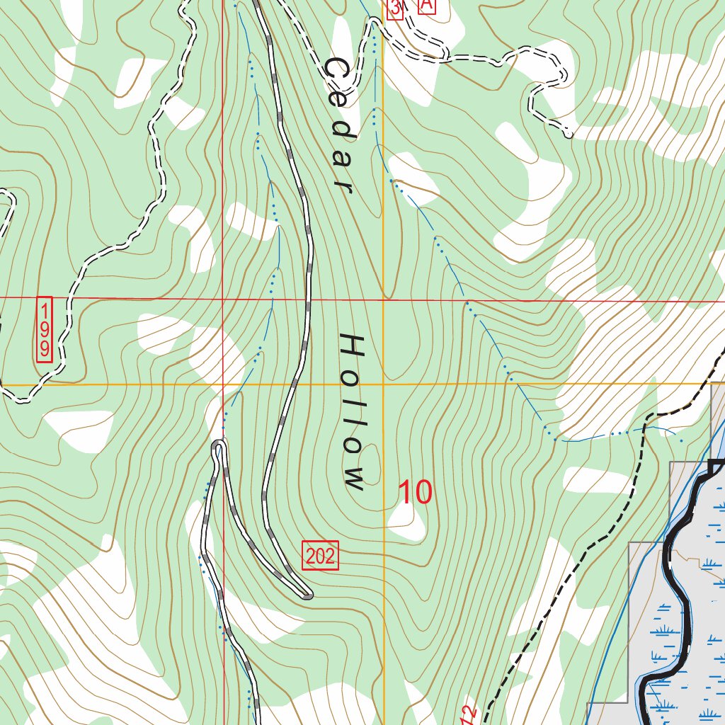 Woodland, UT FSTopo Map by US Forest Service - Topo | Avenza Maps