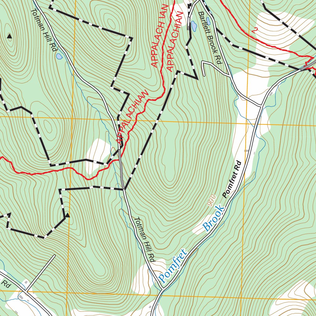 Woodstock North, VT FSTopo Map by US Forest Service - Topo | Avenza Maps