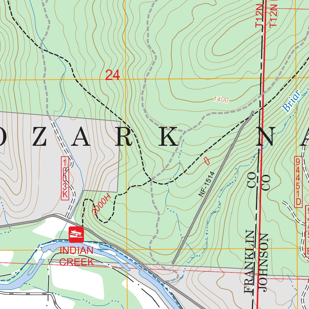Yale, AR FSTopo Map by US Forest Service - Topo | Avenza Maps