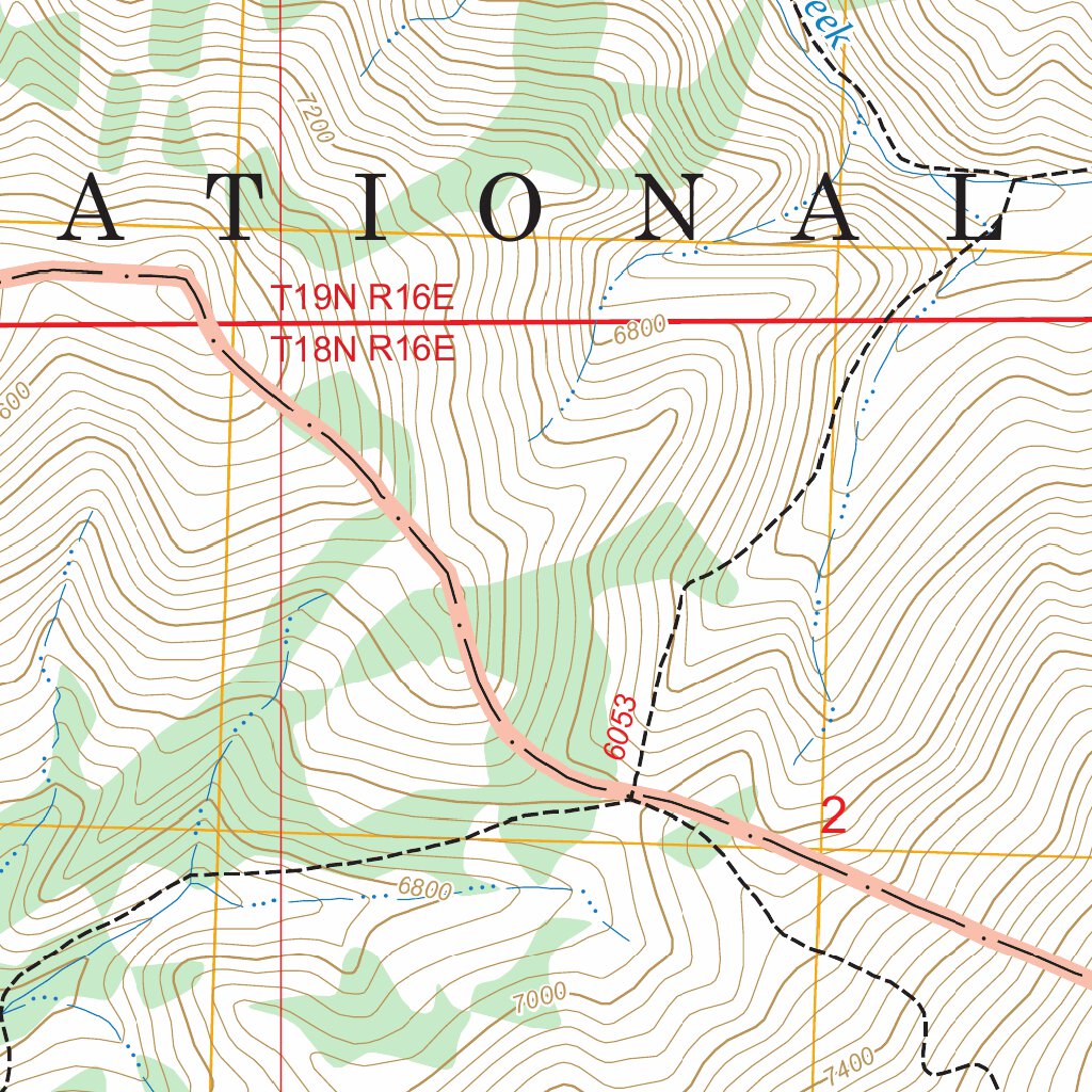 Yellowjacket, ID FSTopo Map by US Forest Service - Topo | Avenza Maps