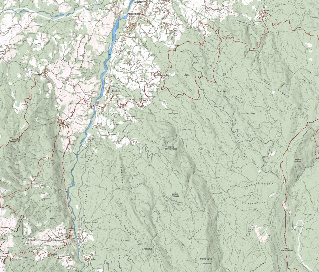 Albareto 10K Map by Boreal Mapping | Avenza Maps