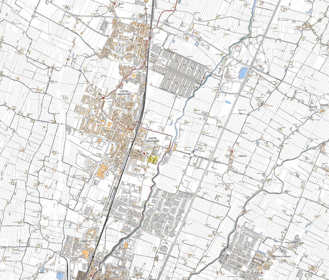 Castel Maggiore 10K Map by Boreal Mapping | Avenza Maps