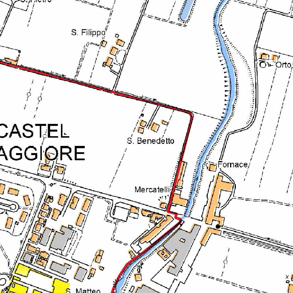 Castel Maggiore 10K Map by Boreal Mapping | Avenza Maps