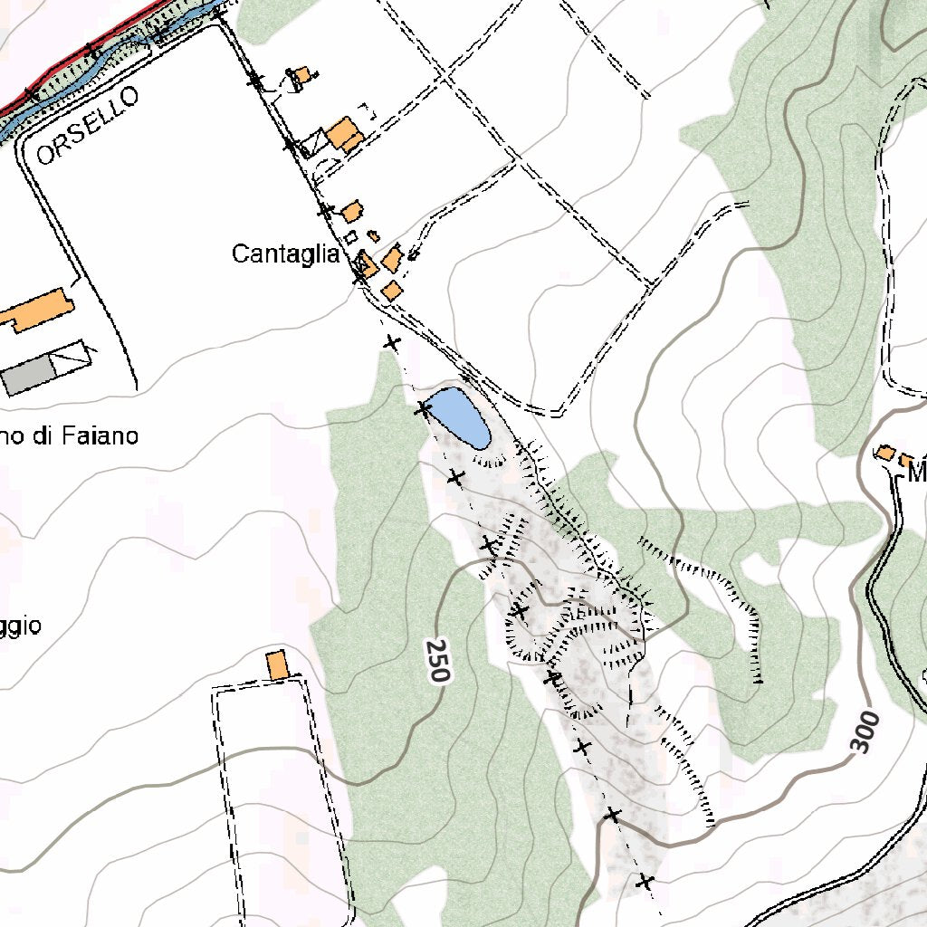 Castello di Serravalle 10K Map by Boreal Mapping | Avenza Maps