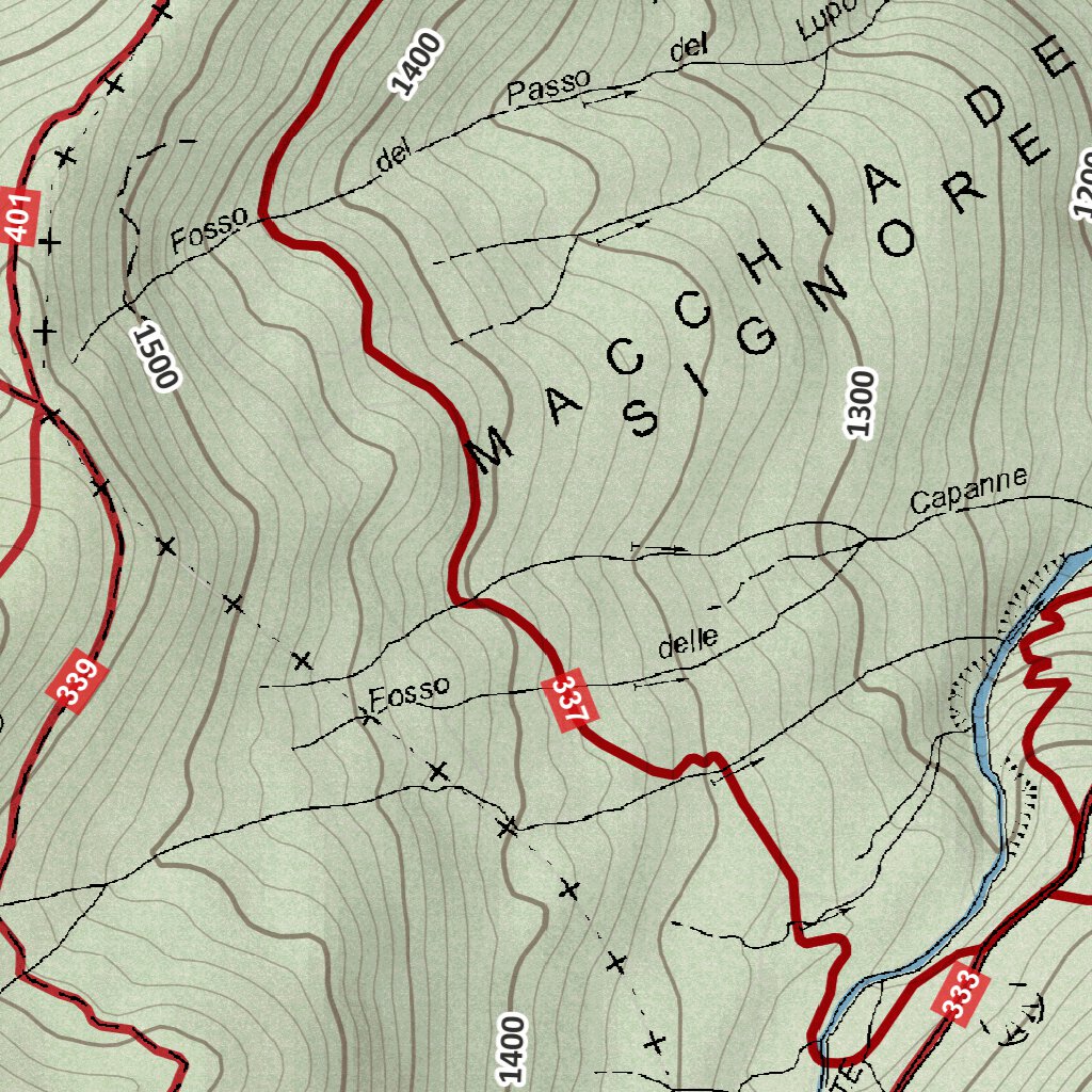 Corno alle Scale 10K Map by Boreal Mapping | Avenza Maps