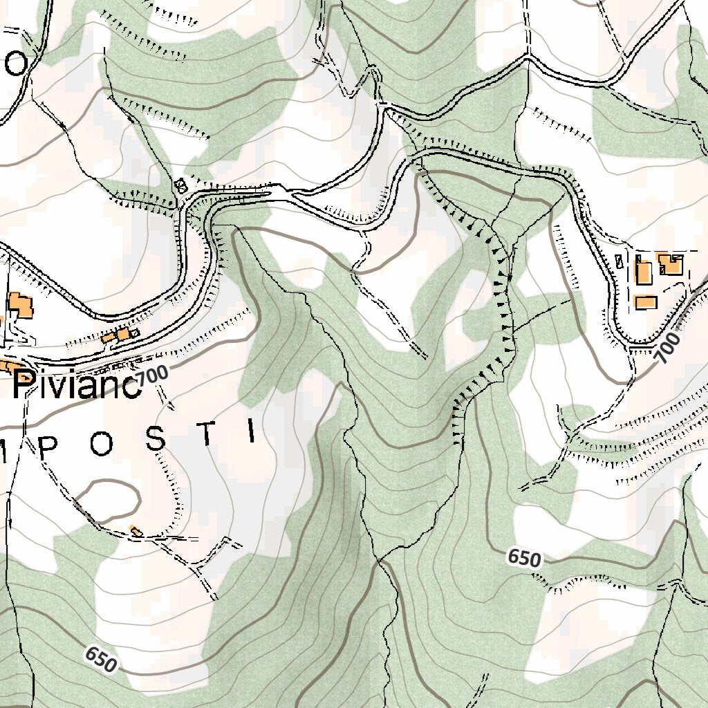 Cozzano 10K Map by Boreal Mapping | Avenza Maps